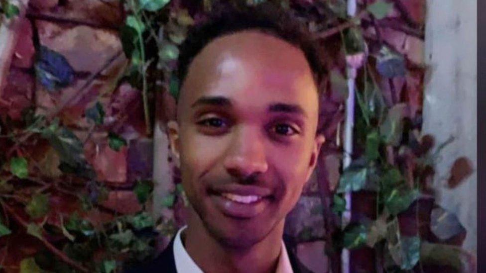 Abdi Mohamed: Man jailed for stabbing Wednesbury insurance broker to death - BBC News