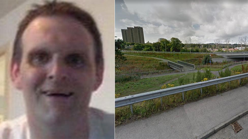 Body find in Aberdeen river linked to missing man - BBC News