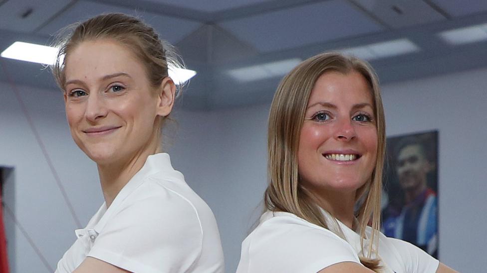 Somerset Olympian Laura Gallagher confirms trampoline retirement - BBC News