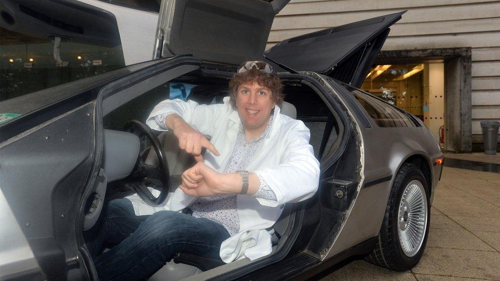 Back to the Future day unveiling for Belfast DeLorean university ...