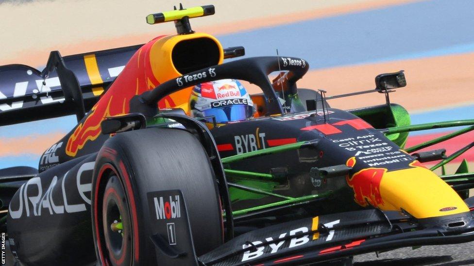 The images from F1 testing - BBC Sport
