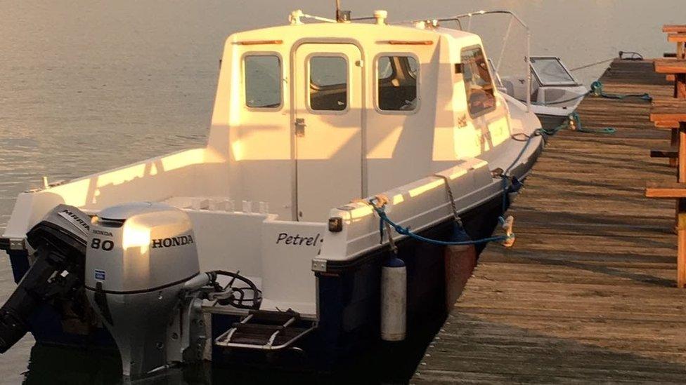 Friend says Devon fisherman who died saved him with mayday - BBC News