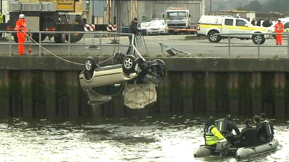 Marta Herda guilty of Arklow pier crash murder of Csaba Orsas - BBC News