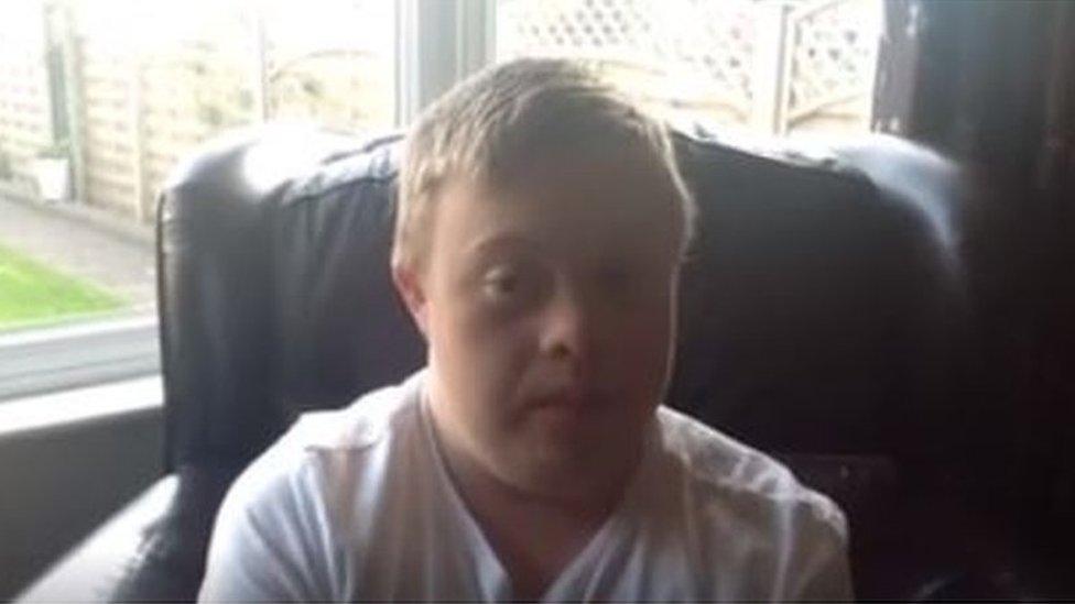 Thomas Cullen's online work video plea delivers a job - BBC News