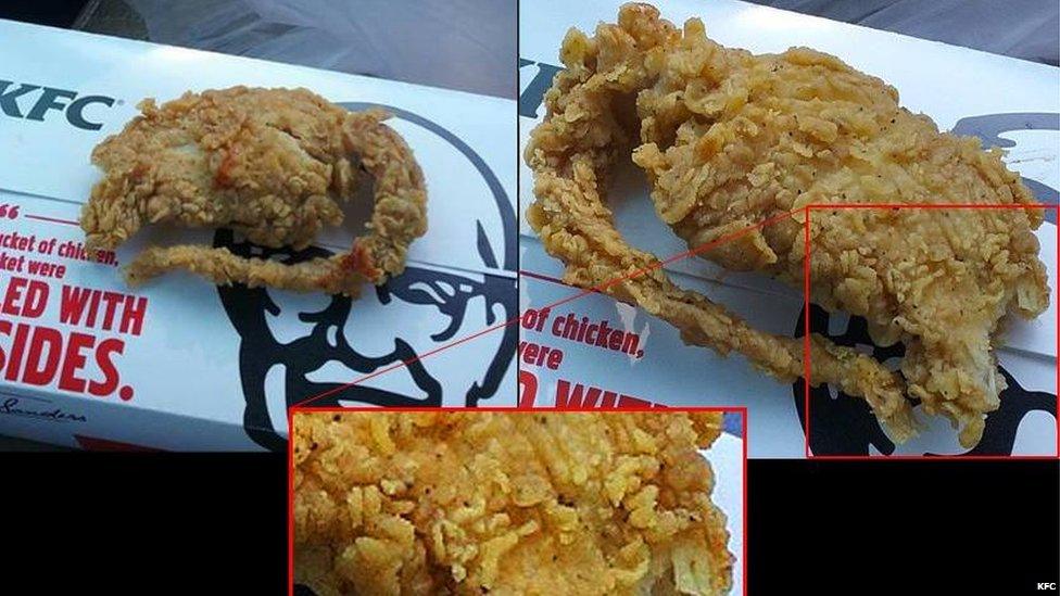 KFC says lab test shows 'fried rat' is actually chicken - BBC News