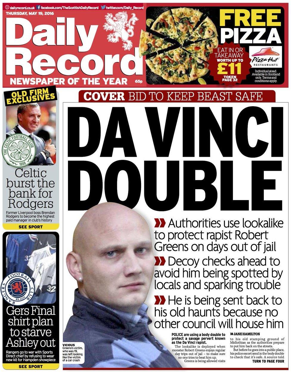 Scotland's papers: Cabinet reshuffle and 'sleaze' probe - BBC News