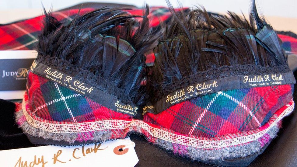 Celebrity Scots support bra auction for breast cancer charity - BBC News