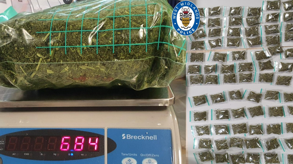 Week of West Midlands drugs raids results in 66 arrests - BBC News