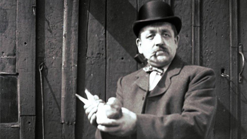 Restorer blown away by images of early 20th Century on dirty slides ...