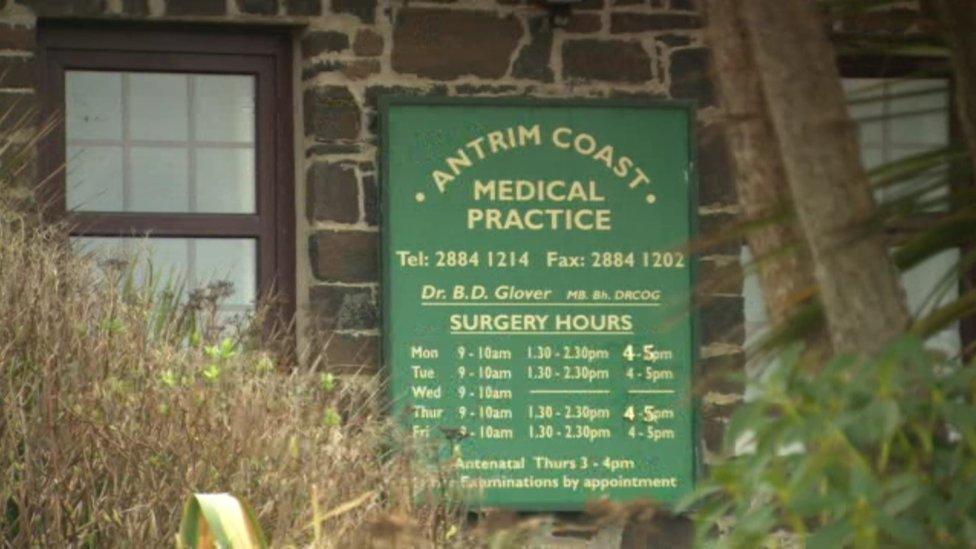 Protest against closure of Roslea GP surgery - BBC News