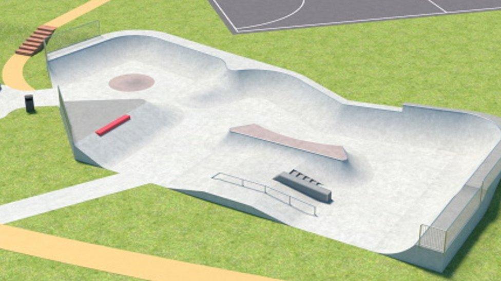 Finish date proposed for £1.5m Stone park revamp - BBC News