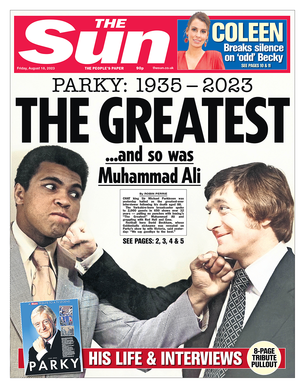 'Goodbye to the best' and 'the greatest' - BBC News