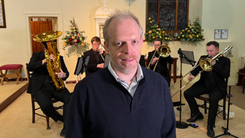 Augher: Restored 100-year-old church bell rings again - BBC News