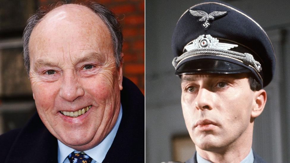 Colditz star Anthony Valentine dies at 76 - BBC News