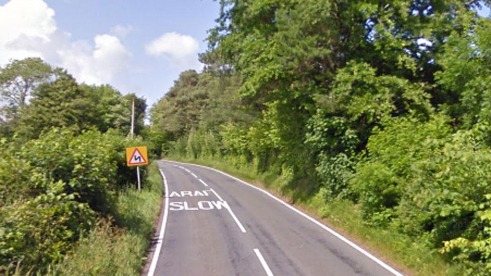 Motorcyclist who died in B4312 crash named as David Woolley - BBC News