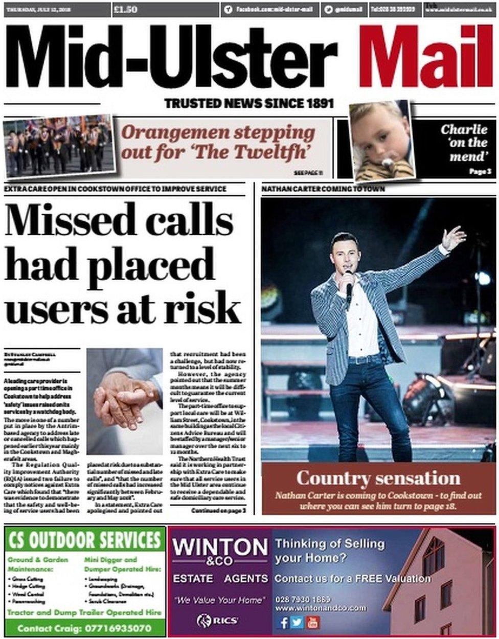 NI weekly papers: Mighty Maud, reckless riots and big losers - BBC News