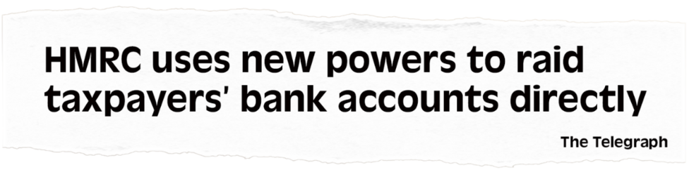 Does HMRC have new powers to raid people's bank accounts? - BBC
