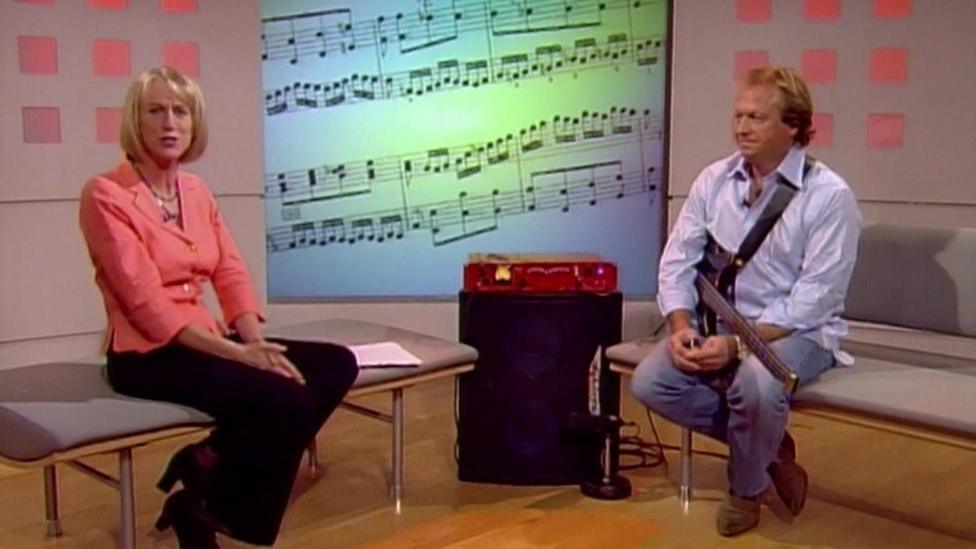 Sally Taylor: Famous faces say goodbye to 'broadcasting legend' - BBC News