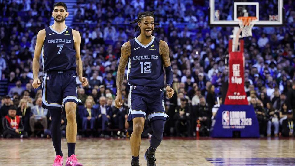 NBA London: Memphis Grizzlies beat Orlando Magic as NBA returns to UK ...