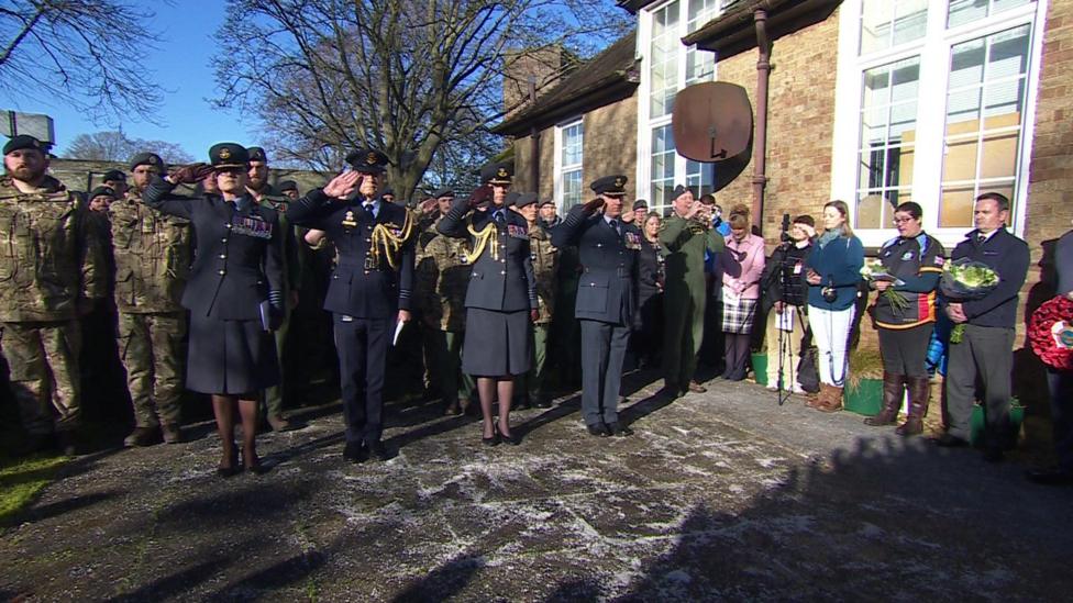 Iraq Hercules crash victims remembered 20 years on from tragedy - BBC News