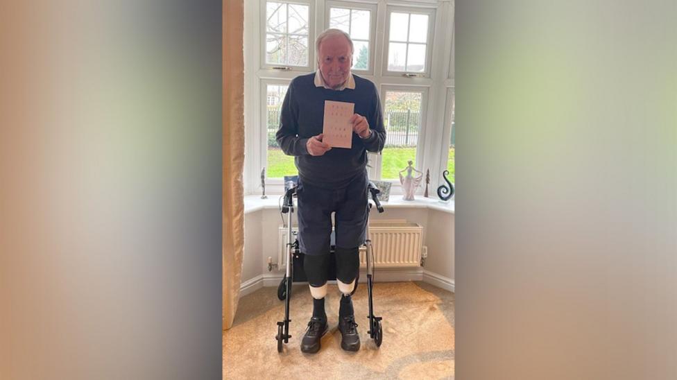 Solihull amputee - 'I had to choose between my legs or my life' - BBC News