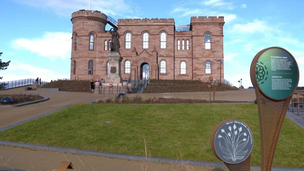 Revamped Inverness Castle officially opens after £47m upgrade - BBC News