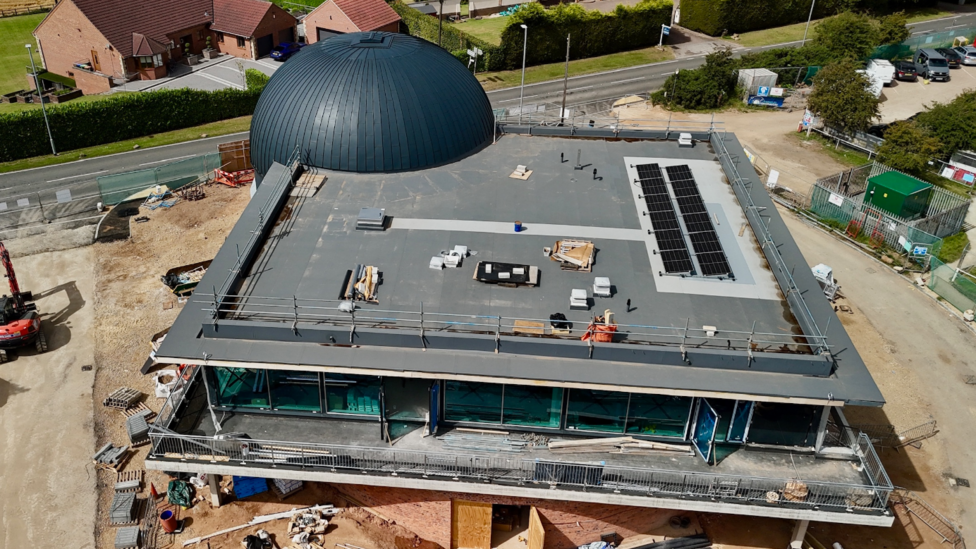 Sutton-in-Ashfield: New £5m planetarium ready to open its doors - BBC News