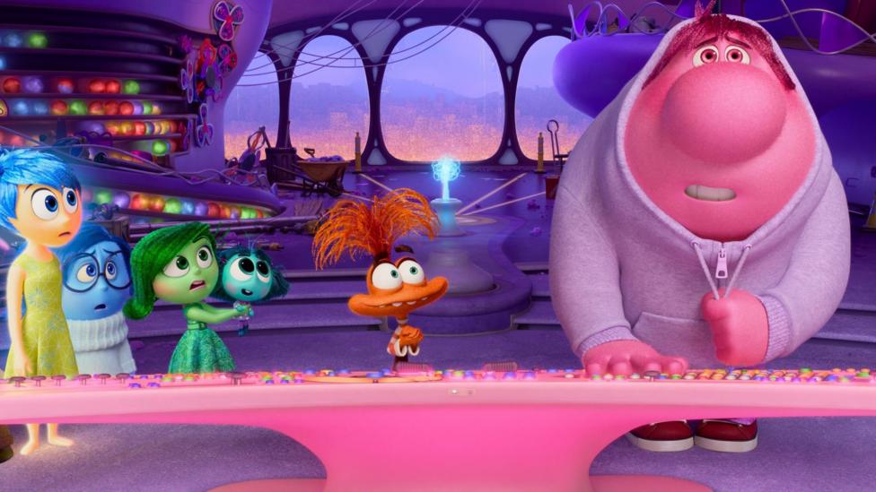 Inside Out 2 becomes most successful animated film of all time - BBC News