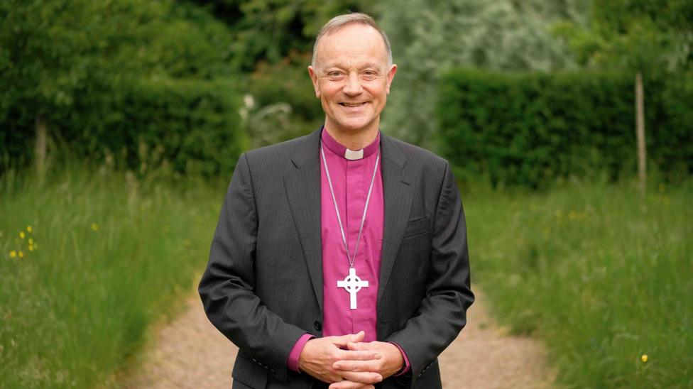 New Diocese of Exeter bishop 'delighted' on first day in job - BBC News