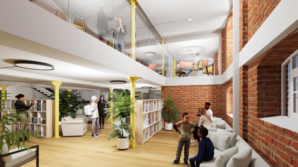 Young people design new Ipswich waterfront centre for 4YP - BBC News