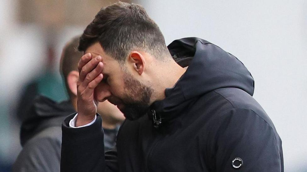 Stoke City boss Narcis Pelach after defeat at Sheffield Wednesday - BBC ...