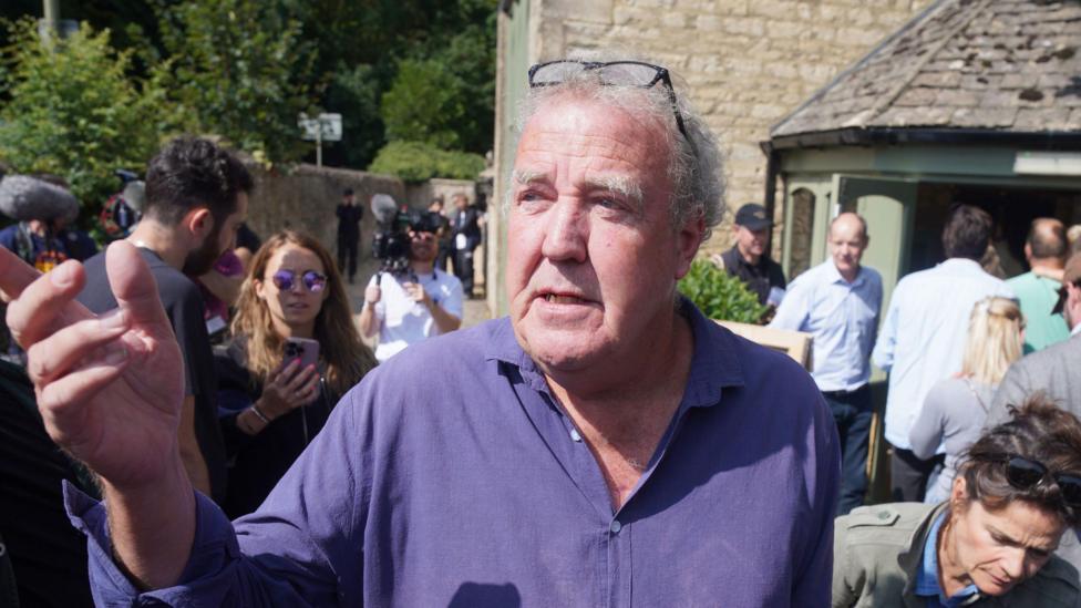 Jeremy Clarkson 'devastated' as his Diddly Squat farm has TB - BBC News