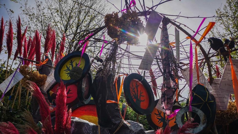 Malvern well-dressers prepare for magical unveiling in May - BBC News