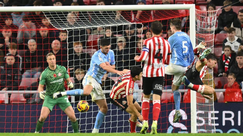 Sunderland 2-2 Coventry City: Championship - BBC Sport - BBC Sport