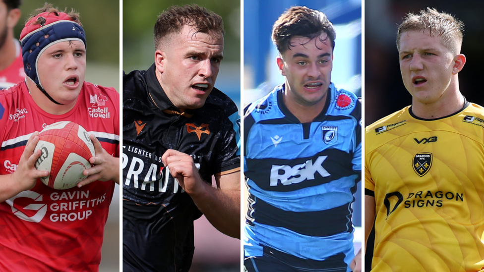 The rising Welsh rugby stars to watch this season - BBC Sport