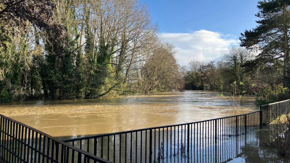 Chippenham still recovering six months after Storm Bert flooding - BBC News