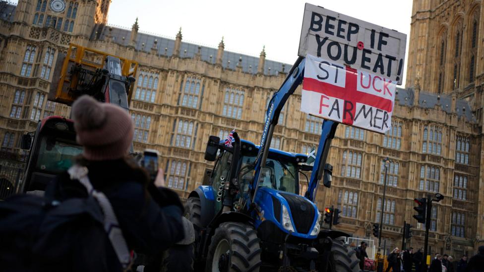 MP John Whitby to 'keep pressure up' on farmers' inheritance tax - BBC News