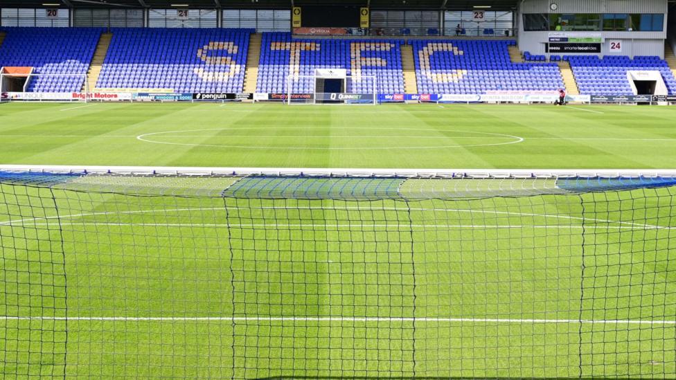 The New Saints to play Europa Conference home games in Shrewsbury - BBC ...