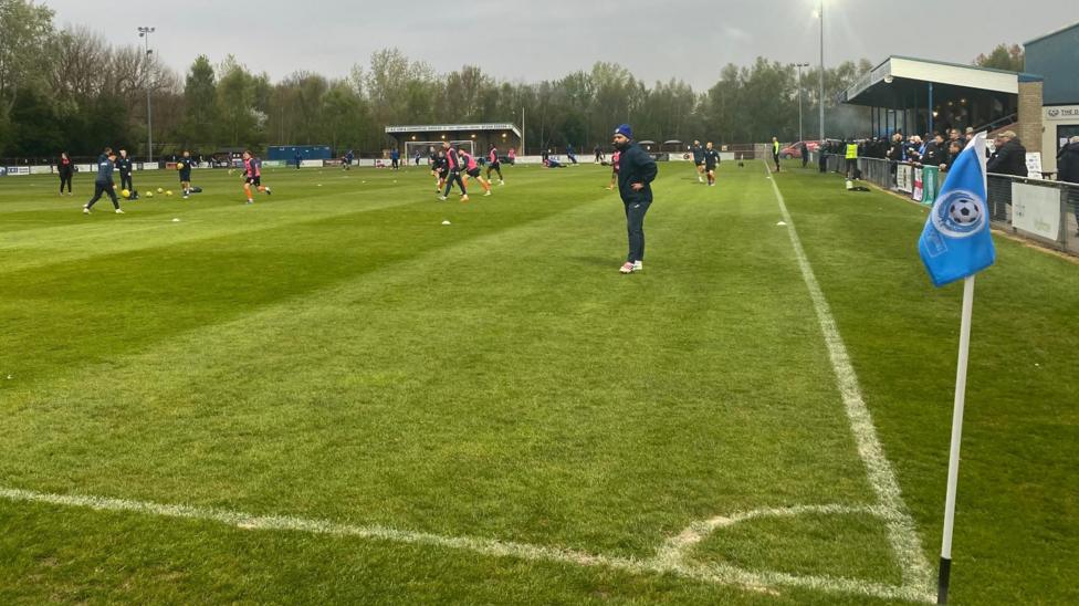 Real Bedford FC and Bedford Town FC discuss proposed merger - BBC News