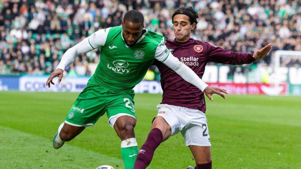 Hibernian 1-1 Hearts: Who impressed - BBC Sport
