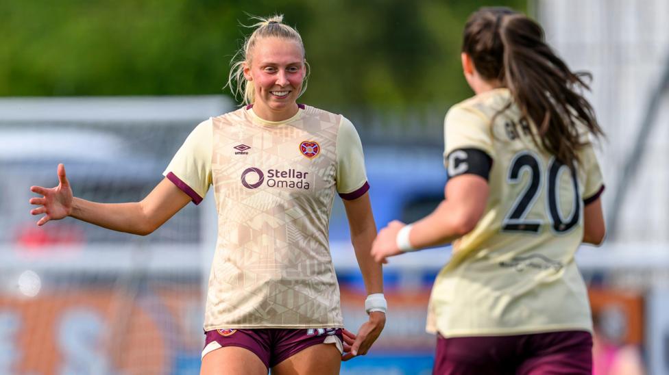 Rangers & Hearts net 11 on high scoring SWPL opening weekend - BBC Sport