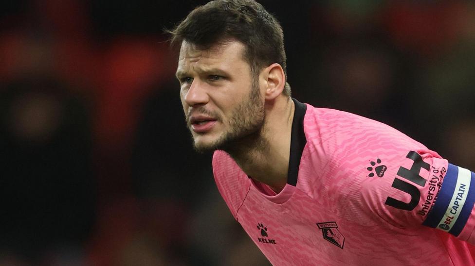 Daniel Bachmann: Ankle ligament injury sidelines Watford goalkeeper ...