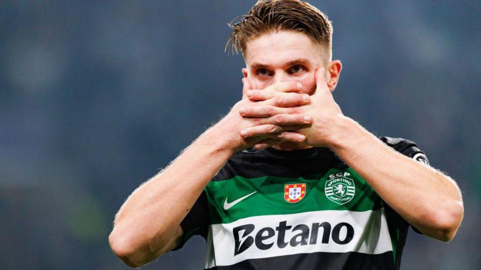 Viktor Gyokeres: Arsenal sign Sweden striker from Sporting - BBC Sport