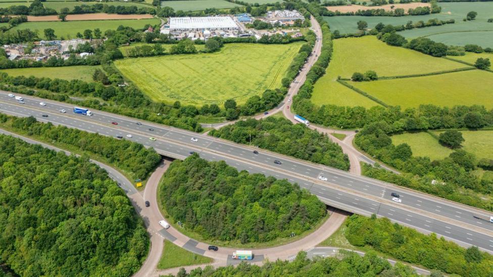 Wellington junction of M5 to close to traffic until September - BBC News