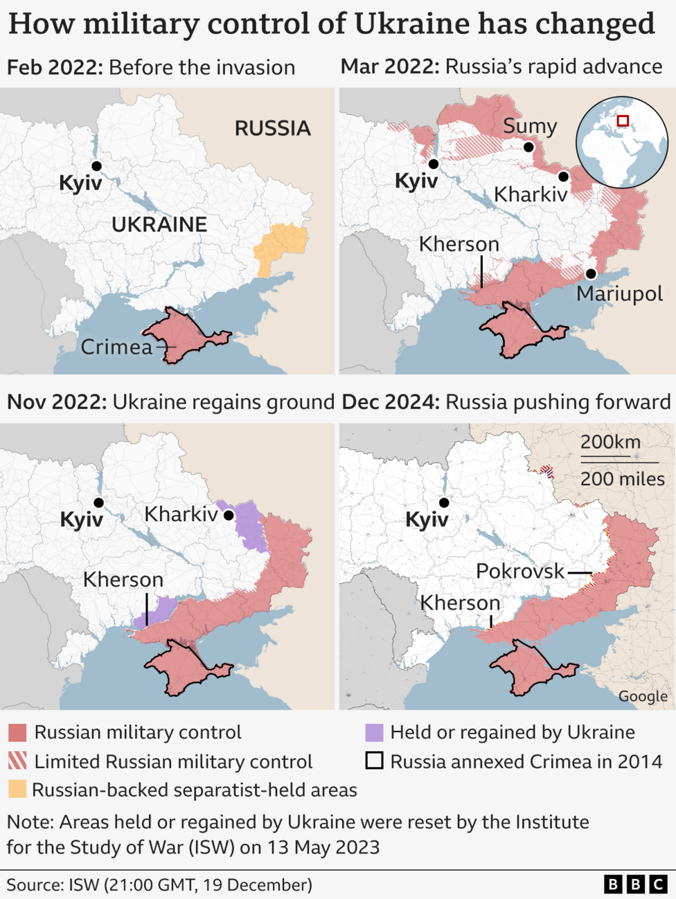 How the Ukraine War could come to an end in 2025 - BBC News