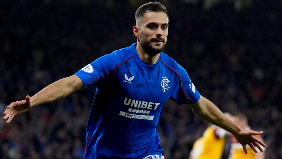 Scottish League Cup: Holders Rangers meet Motherwell for place in final ...