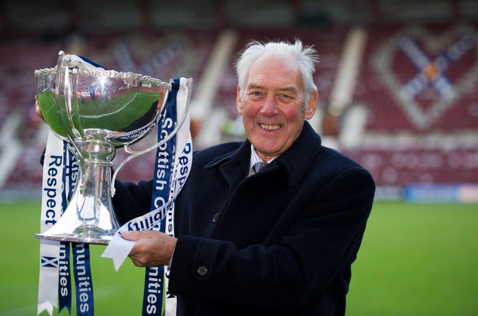 Title-winning Hearts goalkeeper Marshall dies aged 85 - BBC Sport