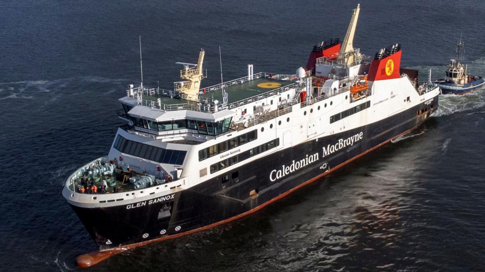 New Turkish-built CalMac ferry delayed by two months - BBC News