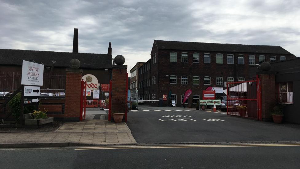 Former Stoke-on-Trent ceramics factory building renovation complete ...