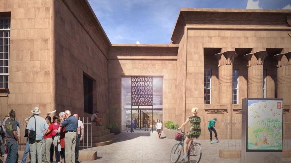 British Library North: Temple Works restoration grant confirmed - BBC News